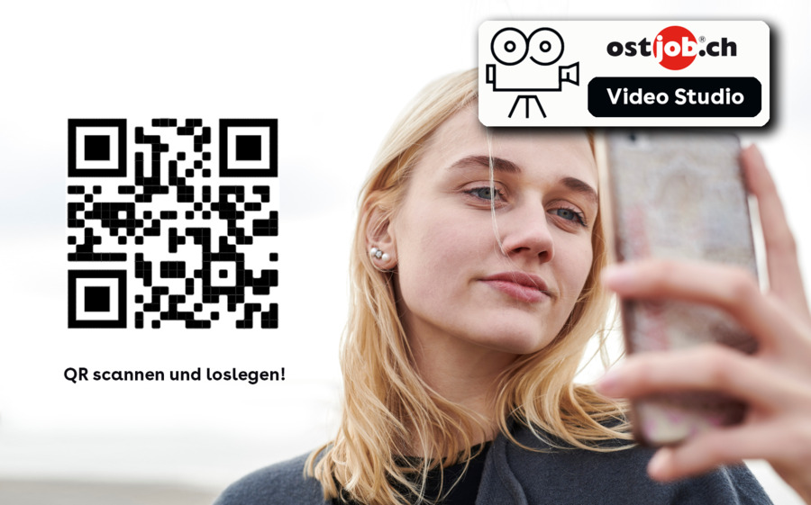Erstelle dein professionelles Bewerbungsvideo im ostjob.ch-Video-Studio ...